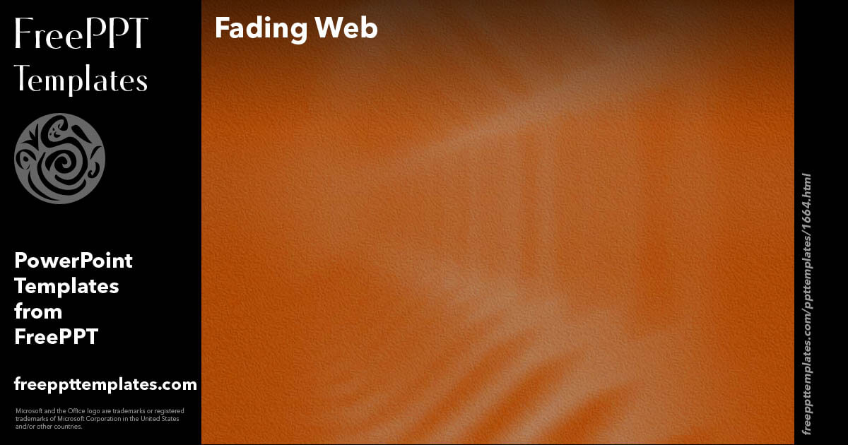 Fading Web - PowerPoint Templates
