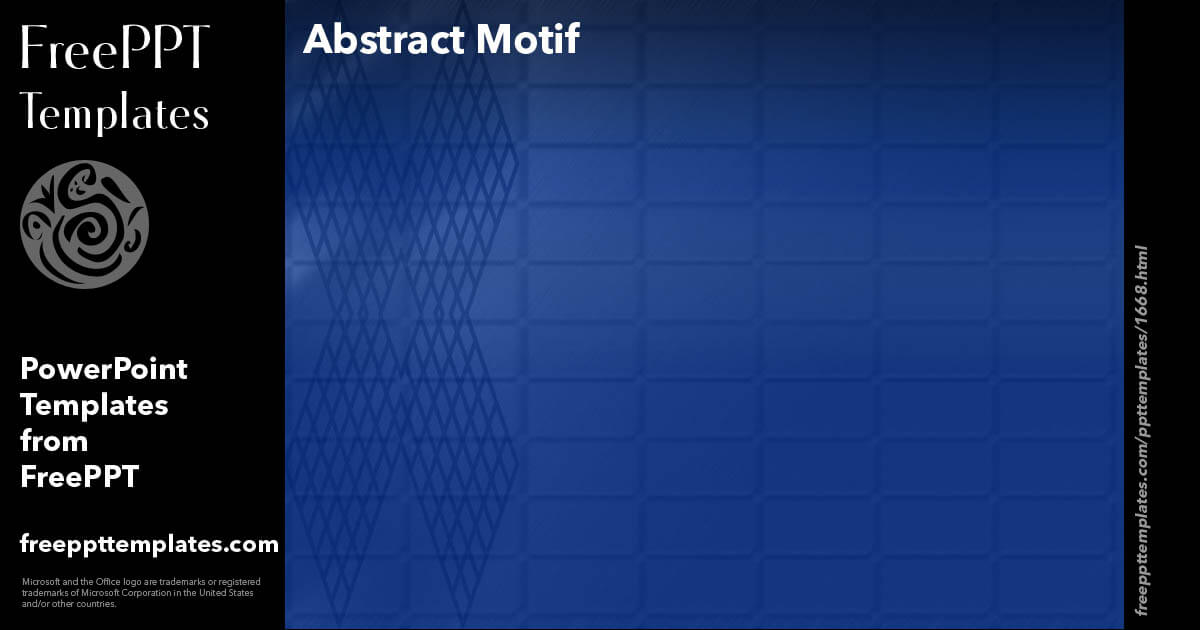 Abstract Motif 04 - PowerPoint Templates