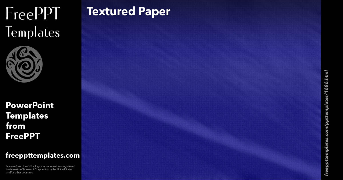 Textured Paper 09 - PowerPoint Templates