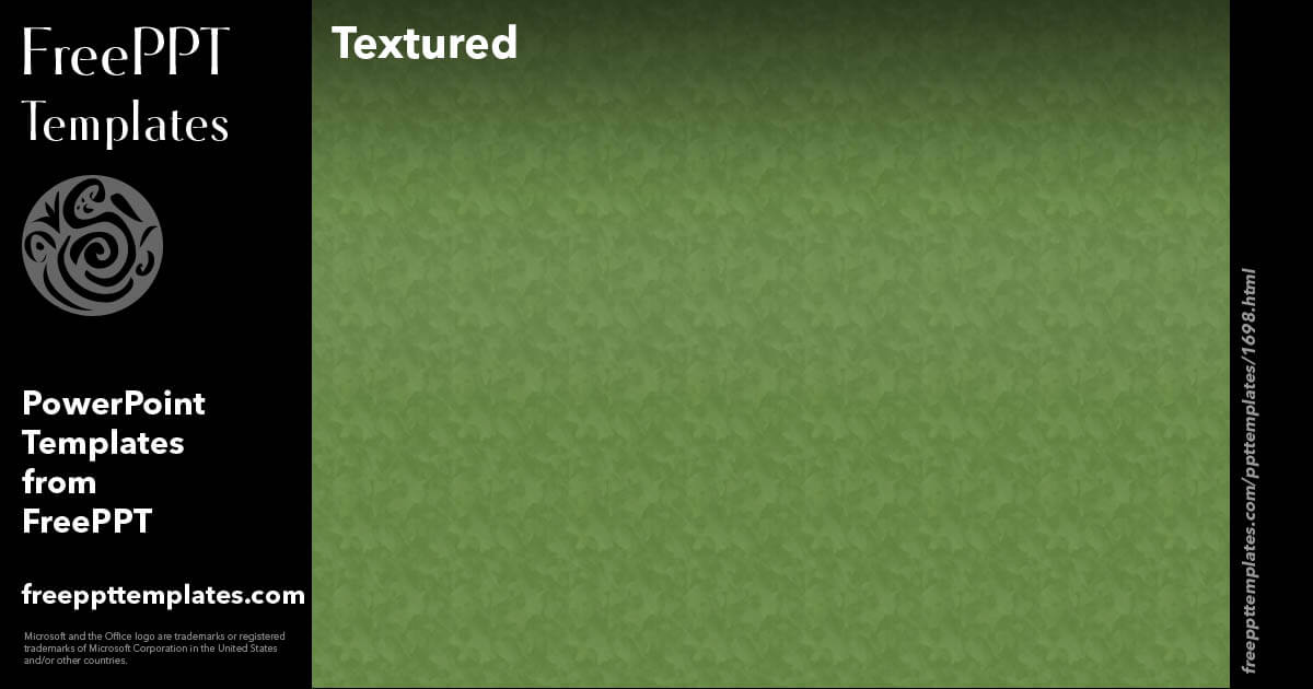 Textured 195 - PowerPoint Templates