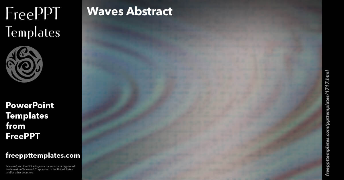 Waves Abstract - PowerPoint Templates