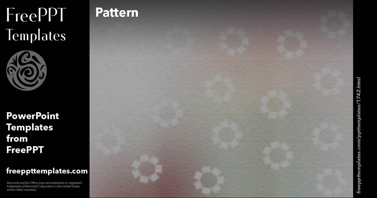 Pattern 189 - PowerPoint Templates