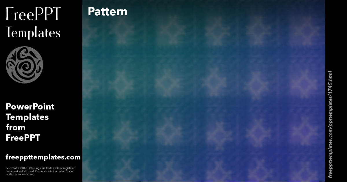 Pattern 190 - PowerPoint Templates