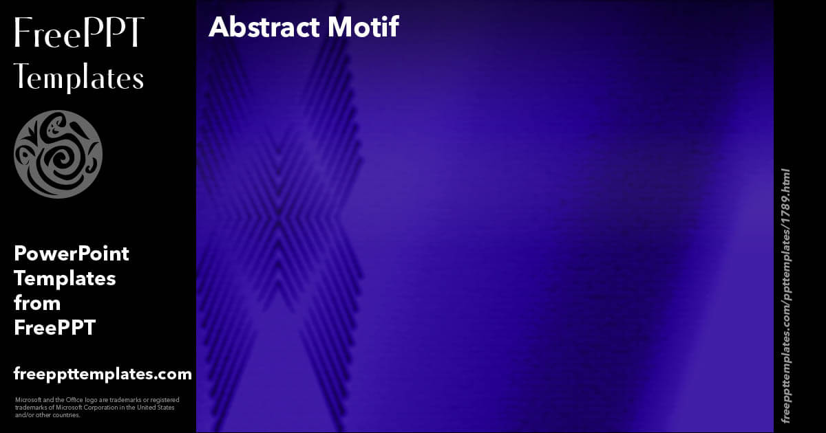Abstract Motif 15 - PowerPoint Templates