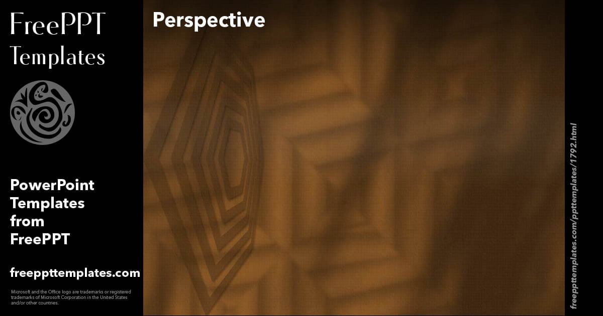 Perspective - PowerPoint Templates