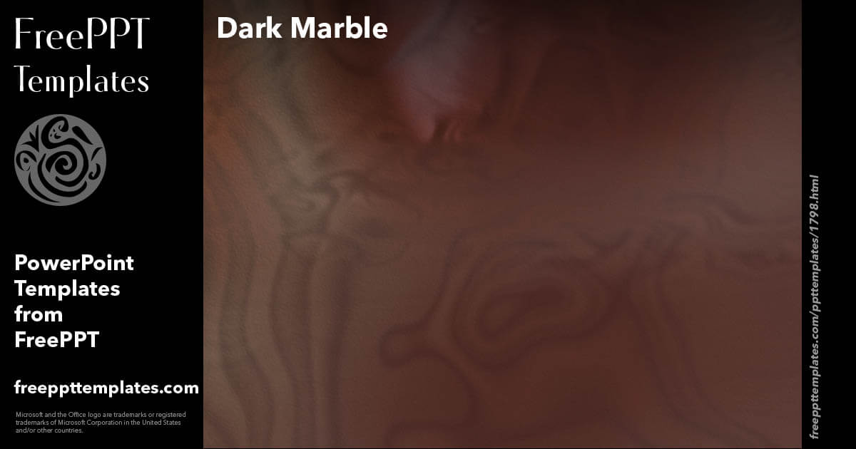 Dark Marble 02 - PowerPoint Templates